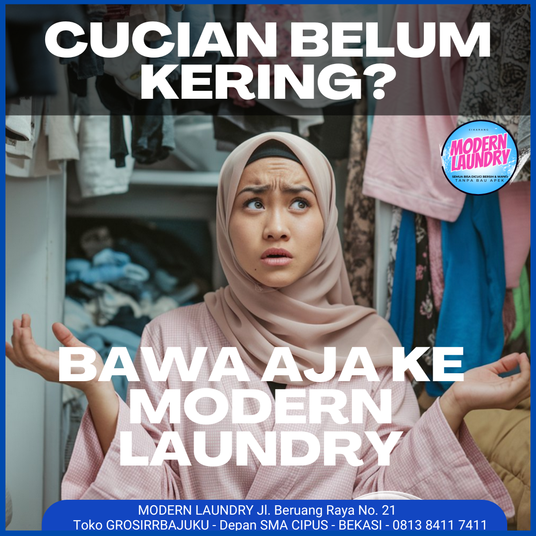 Laundry Kiloan Cikarang, Cepat, Bersih, Murah 0813-8411-7411